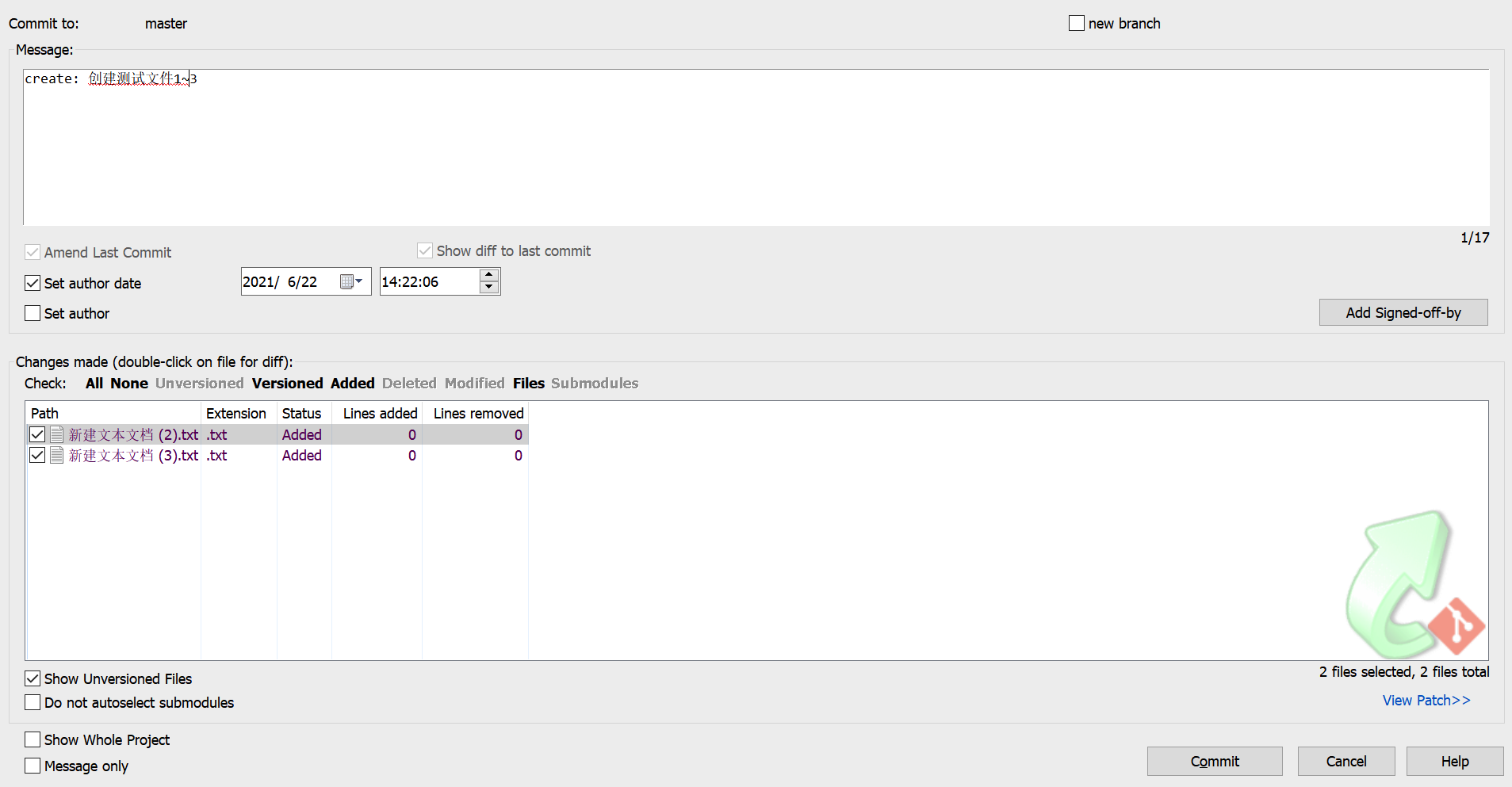 TortoiseGit合并commit - 博客