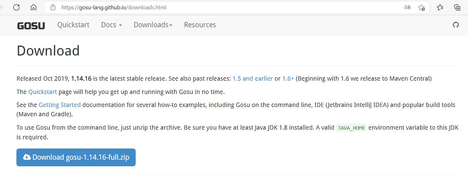 Windows搭建Gosu开发环境 - 博客